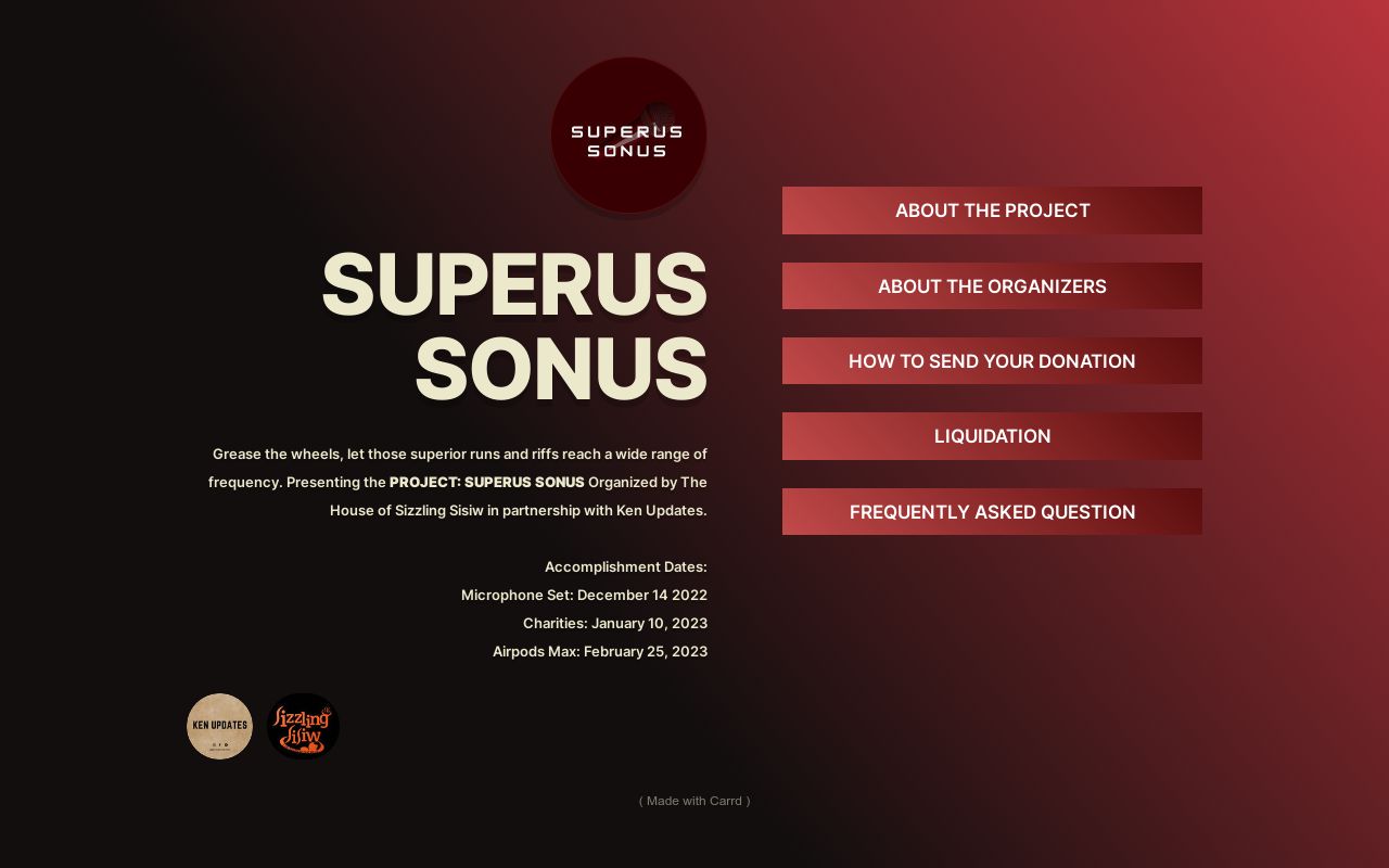 SUperus SONus